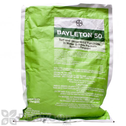 Bayer Bayleton 50 Turf and Ornamental Fungicide WSP