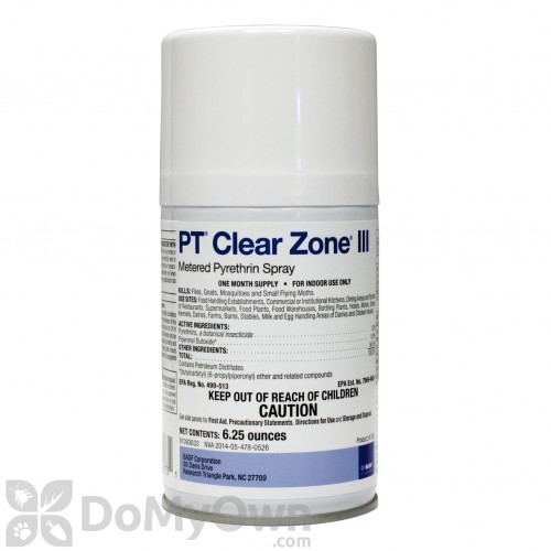 PT Clear Zone Metered Pyrethrin Spray Aerosol