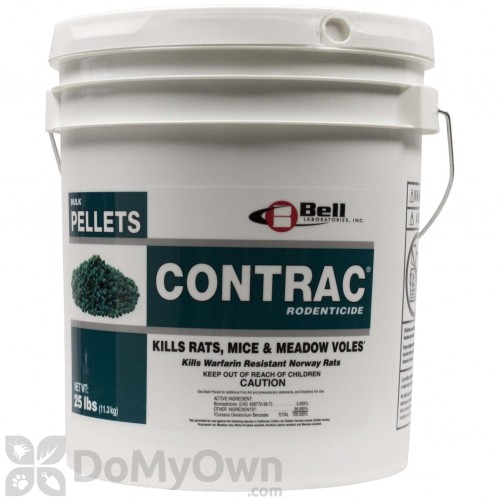 Contrac Rodeticide Bulk Pellets - 25 lb. pail