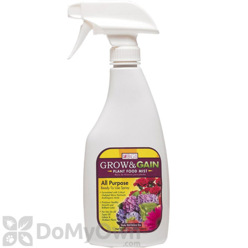 Grow and Gain Plant Food Mist
