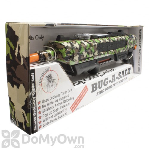 Bug-A-Salt Fly & Bug Salt Gun - Camofly 2.0
