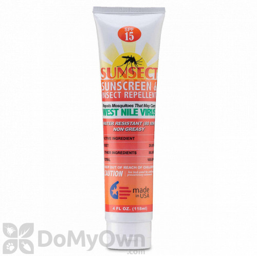 Sunsect Insect Repellent plus Sunscreen Zika Virus