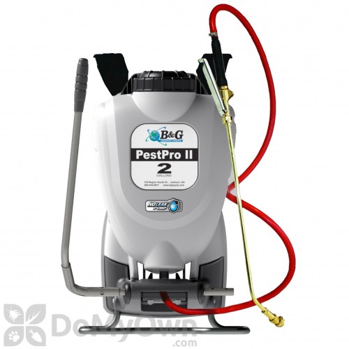 B&G Pest Pro II 2 Gallon Backpack Sprayer with 4-way Tip Model 12014259