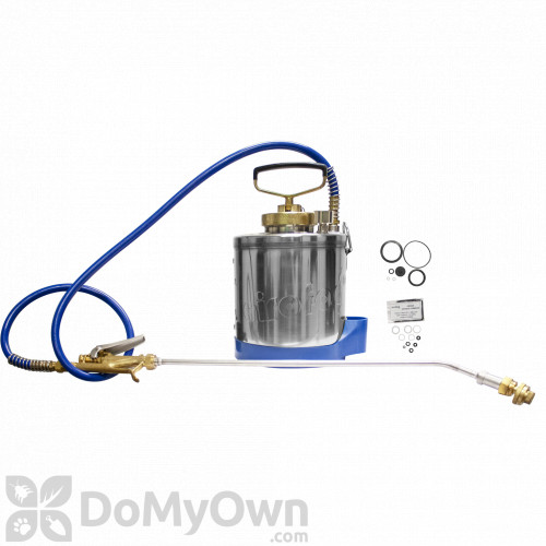 Airofog Pro 1/2 Gallon Stainless Steel Sprayer 18 in. Wand and 4 - Way ...