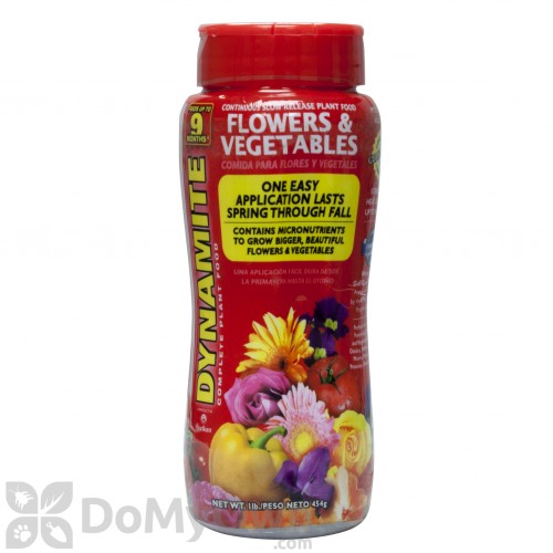 Dynamite Flower & Vegetable Plant Food 13-13-13