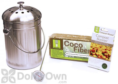 Compost Wizard Stainless Steel Starter Kit