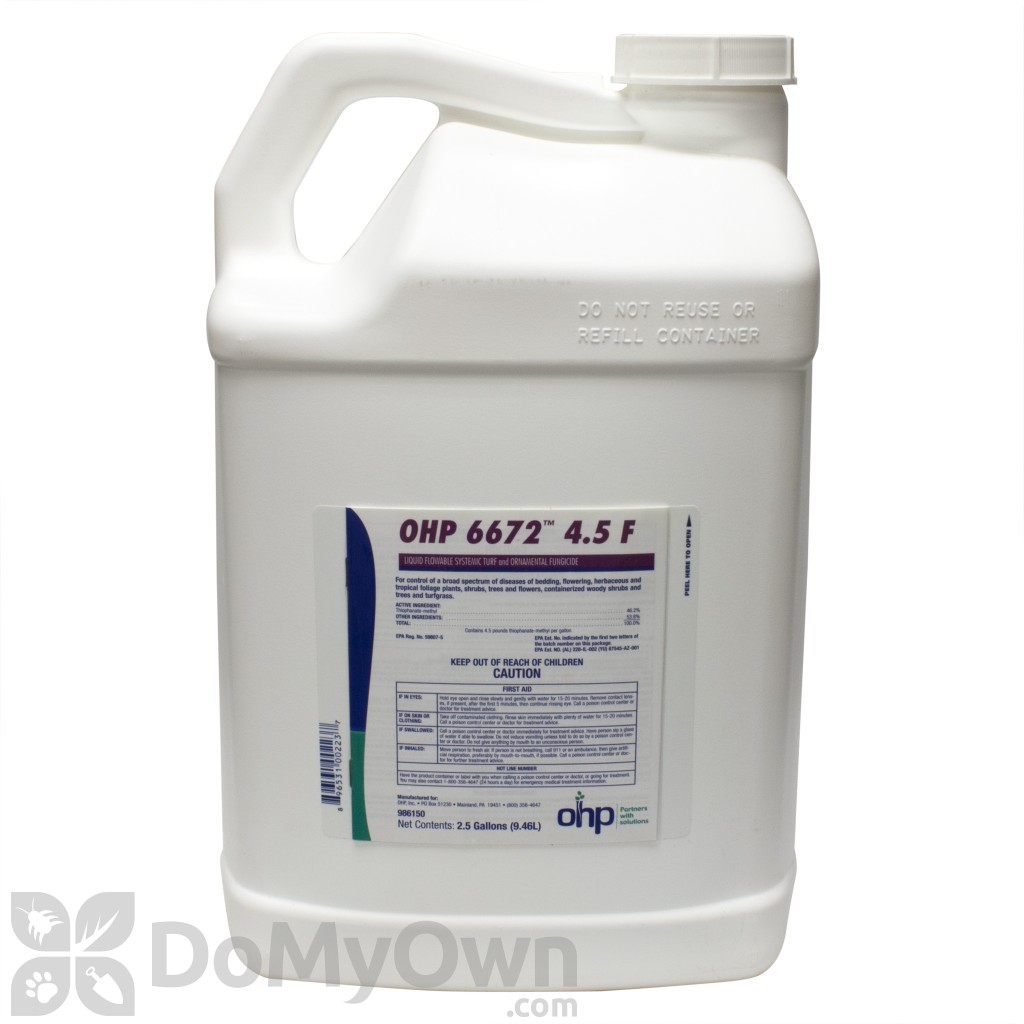 OHP 6672 4.5 F Liquid Flowable Systemic Turf and Ornamental Fungicide 2 ...
