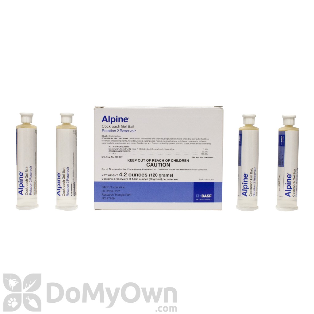 Indoor Outdoor Pest Control Alpine Rotation 2 Cockroach Gel Bait - 1 ...