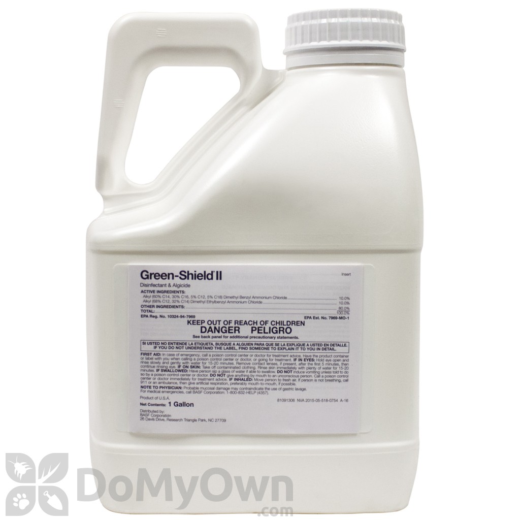 Green-Shield II Disinfectant and Algicide