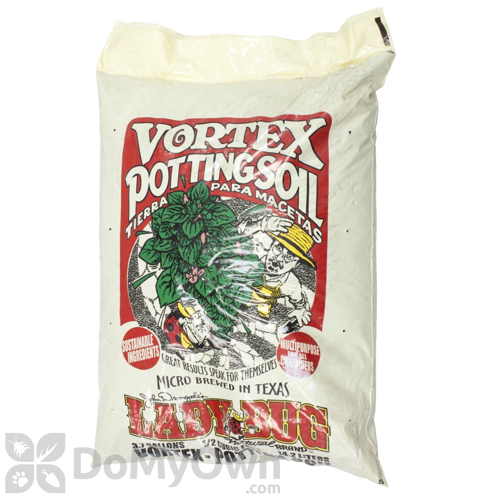 Lady Bug Natural Brand Vortex Potting Soil .5 cu. ft.